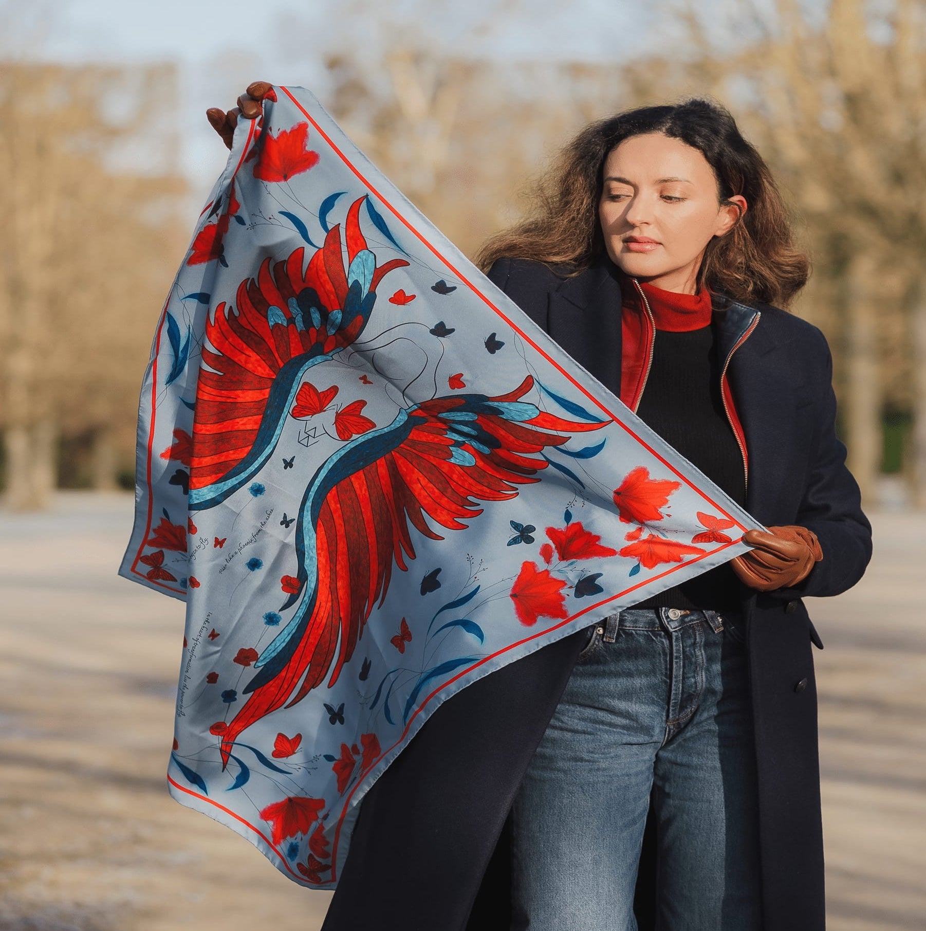 MASMUD | Silk scarves inspired by Berber culture